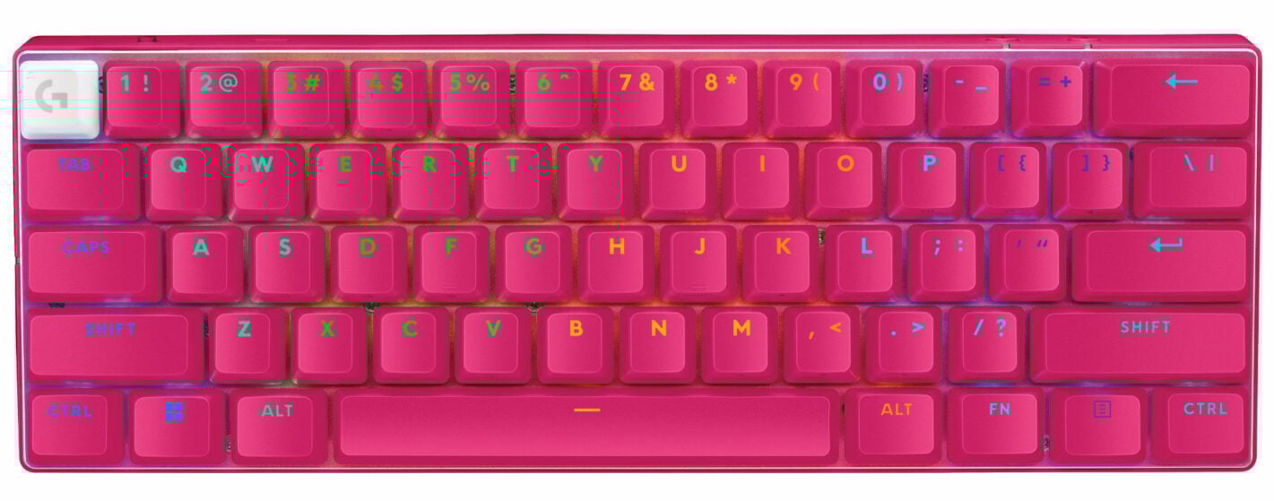 Logitech G Pro X 60 keyboard flips 60% form factor on its head