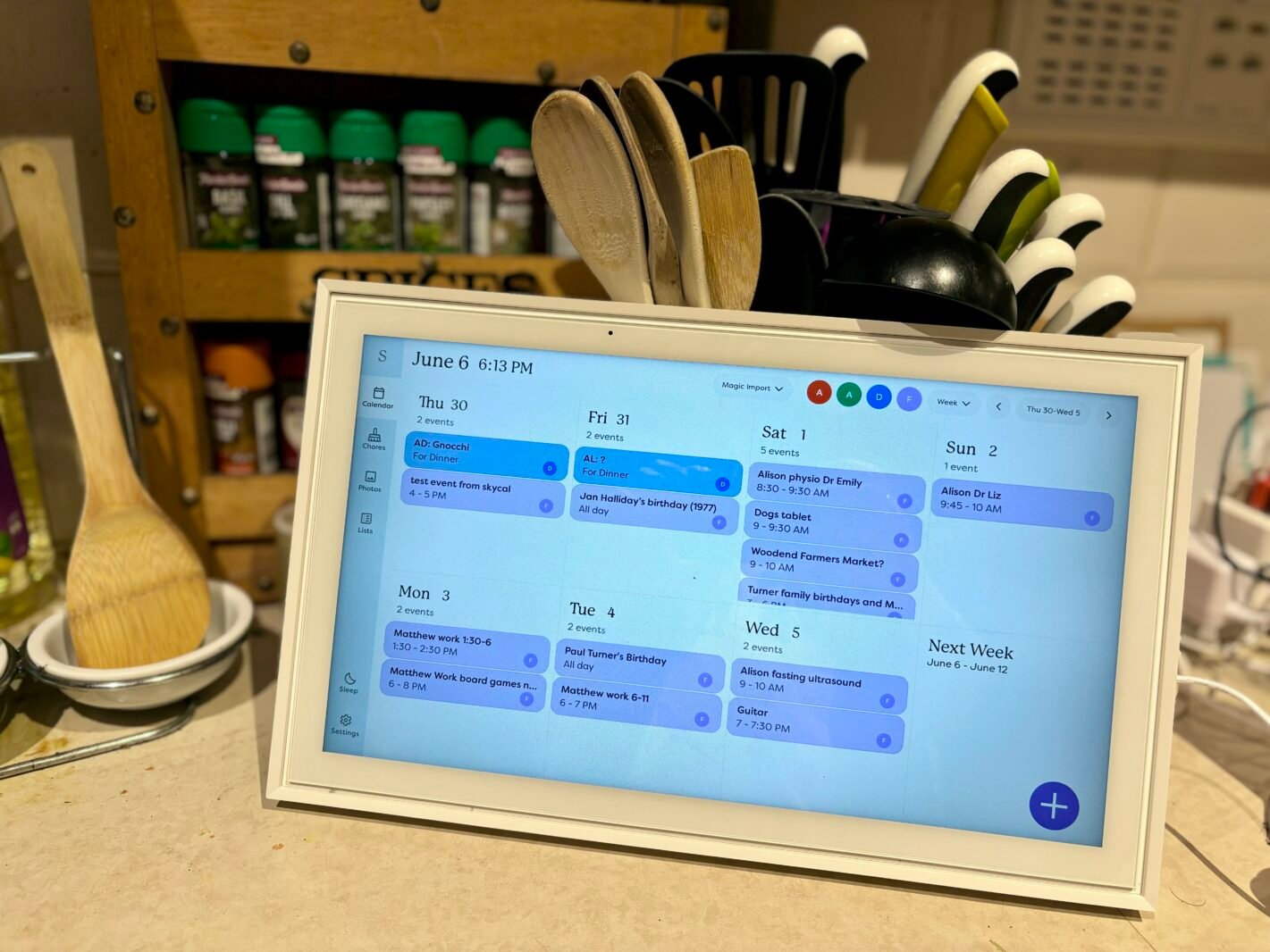 Skylight Calendar review: get organised