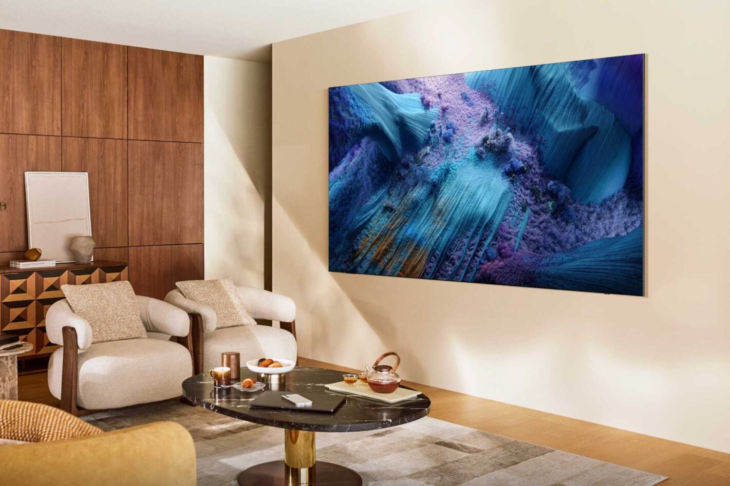Stunning: Up close with Samsung's huge 130-inch Micro RGB TV