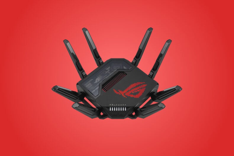 Spider-like ROG gaming router proves bold designs are still alive