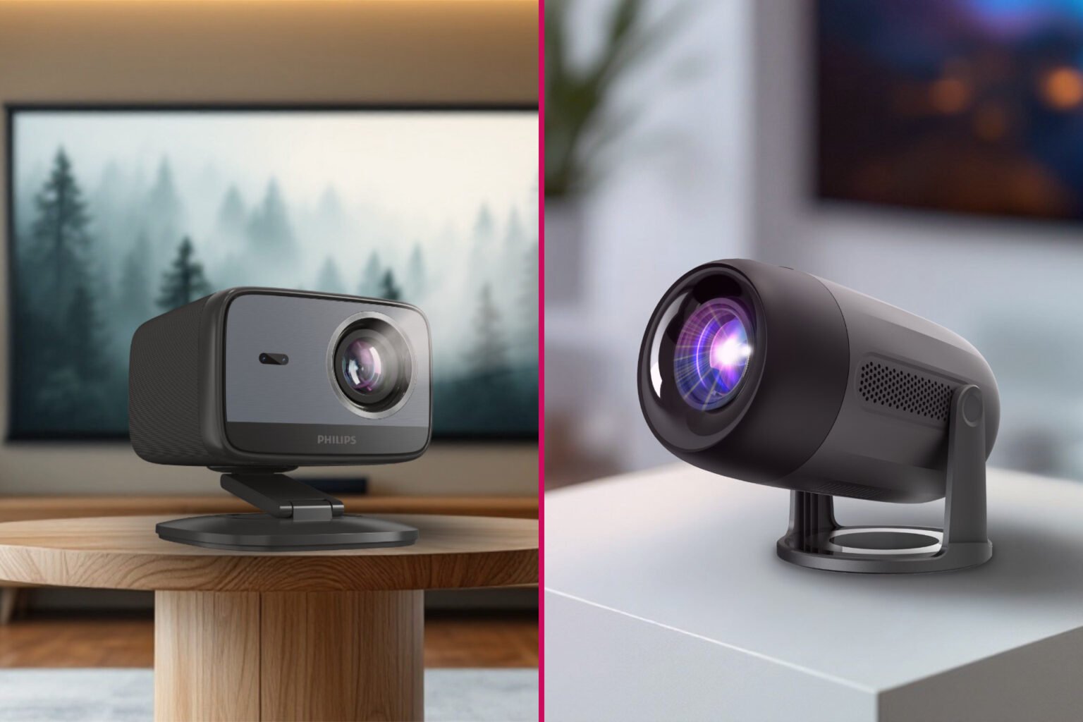 Petite Philips NeoPix projectors put big screens within reach