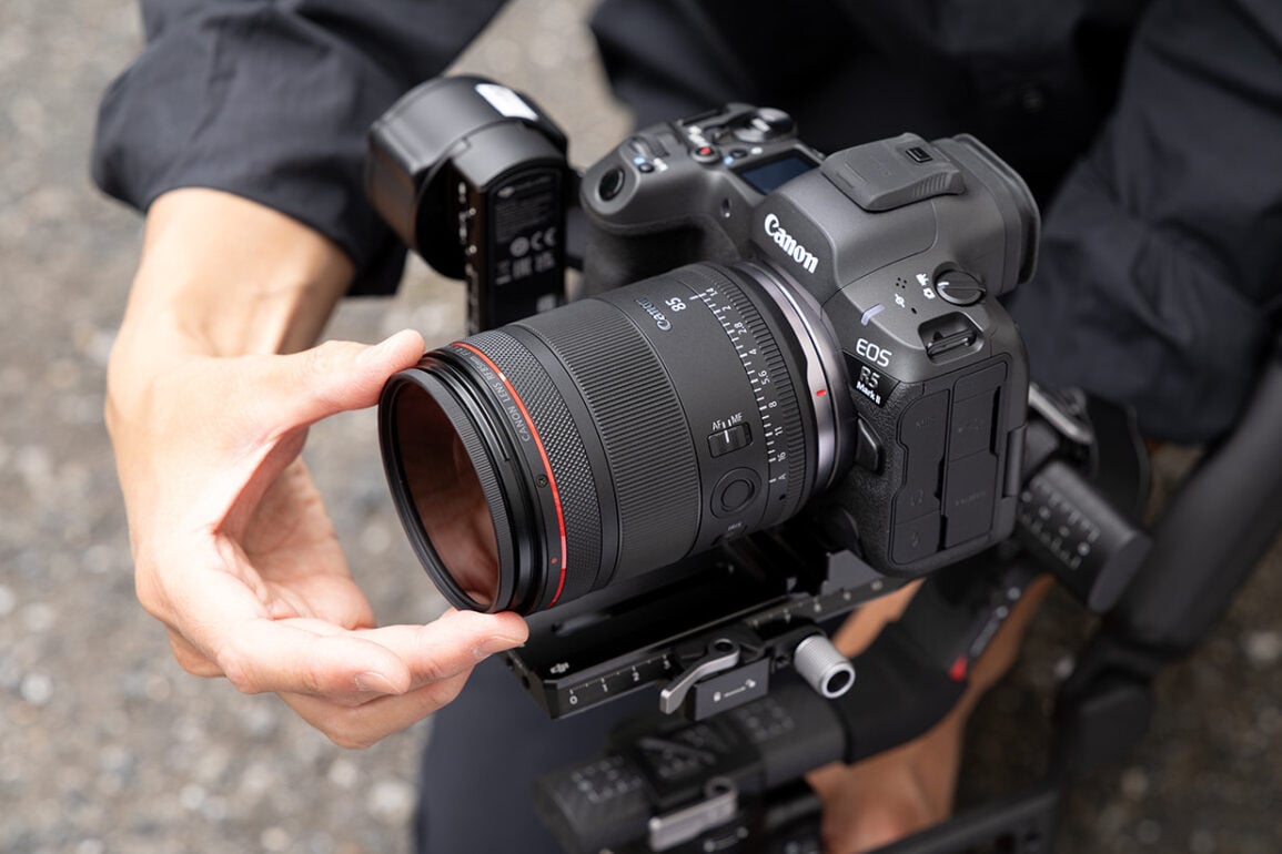 Compact Canon EOS C50 sports a clever video crop feature