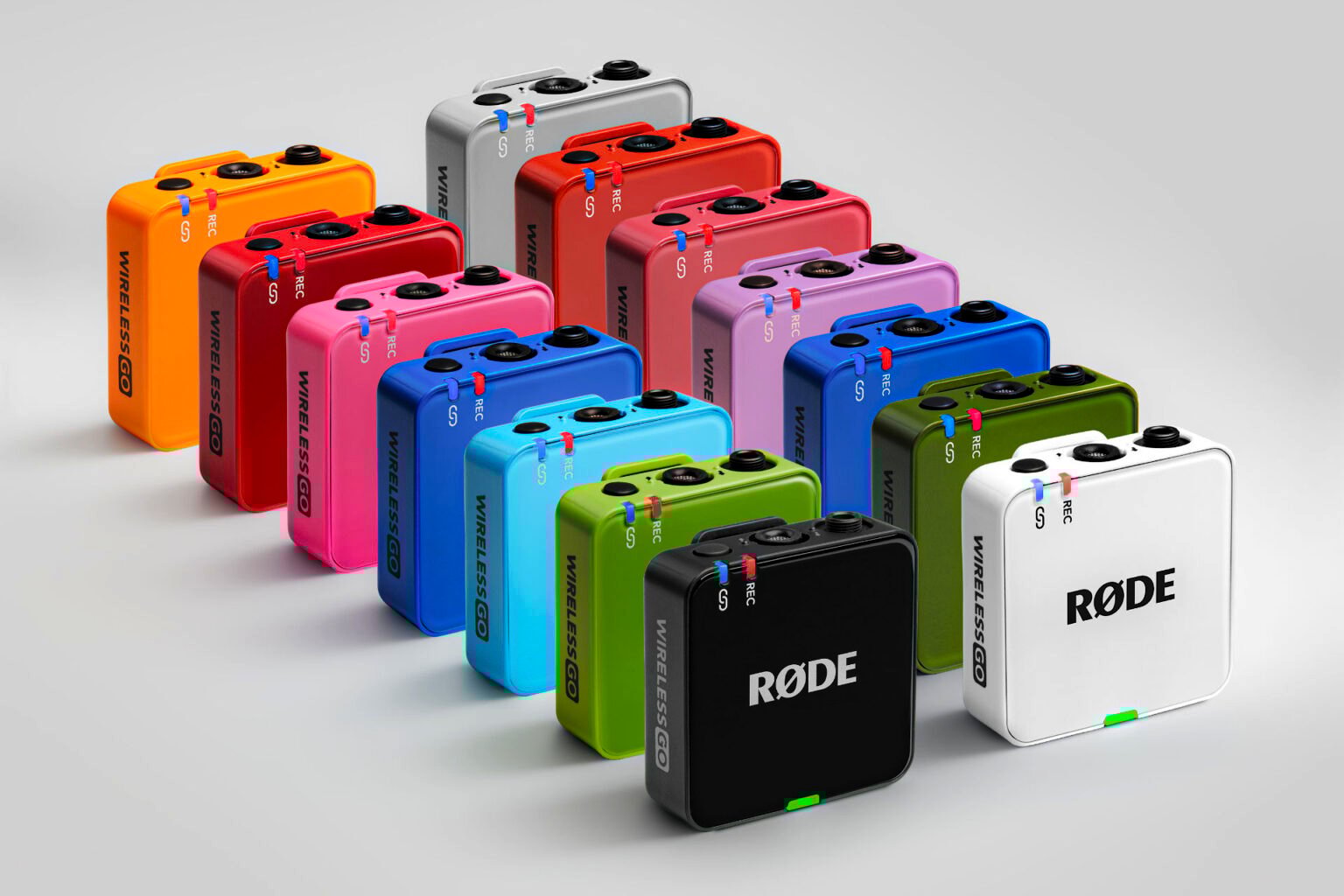 Cheaper Rode Wireless Micro mics get colourful refresh