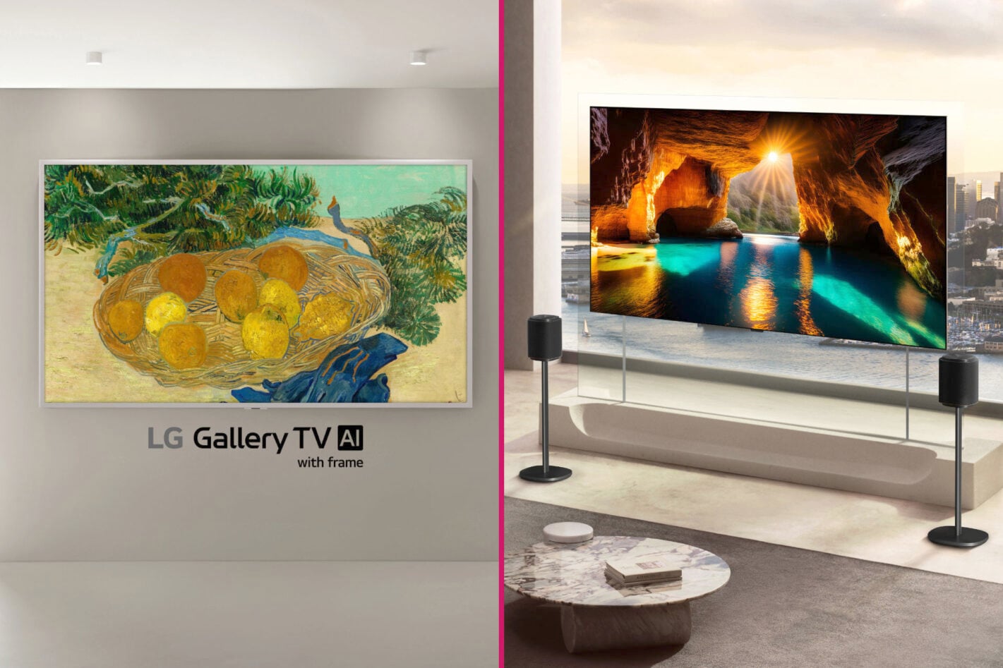 LG's slick TVs are made to be admired and ignored (in a good way)