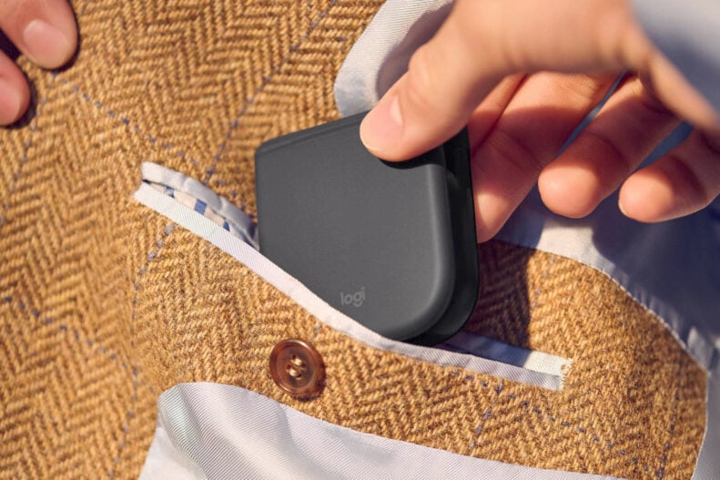 Mice can fold now? Logitech's Mobi Fold does just that